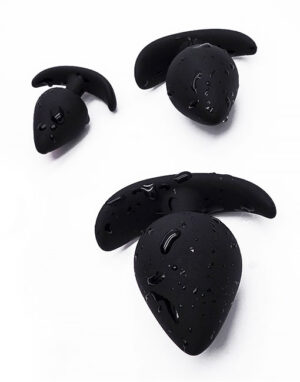 Phích cắm hậu môn silicone bầu 5 kích thước – Remond Basement